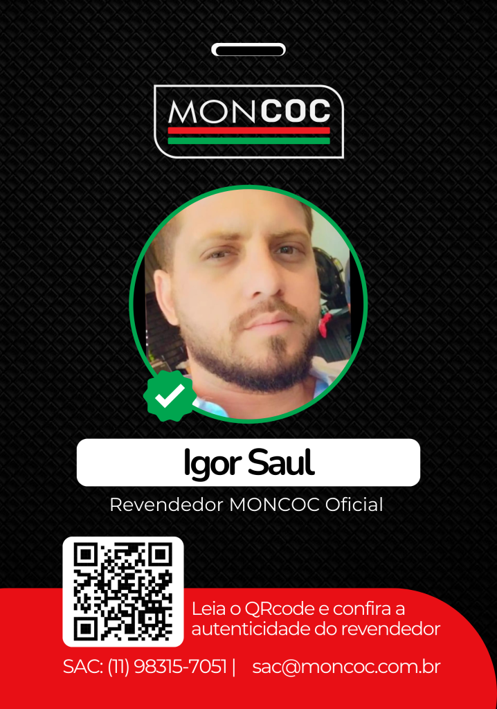 Perfil do Revendedor de Vendas - Igor Saul - Moncoc